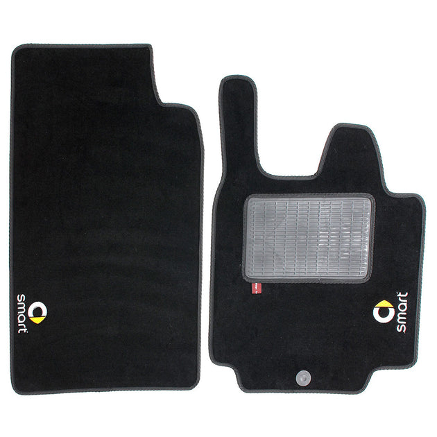 Smart Fortwo 2007-14 - Over mat set with Smart logo and fixings ...
